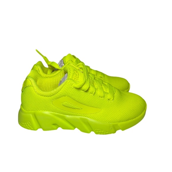 Fila | Shoes | New Fila Green Chunky Sneakers With Breathable Mesh ...